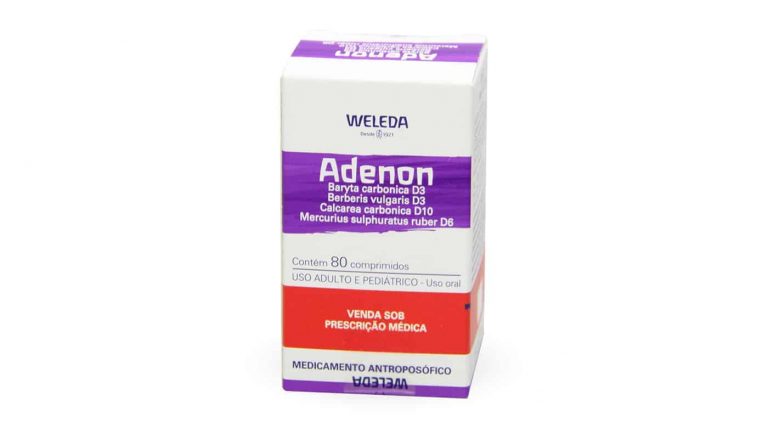Adenon 80 comprimidos - Weleda - Farmácia - Homeopatia Brasil